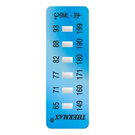 Temperatur indikator. 6-level. Temp. 65°C - 93°C - Food Diagnostics