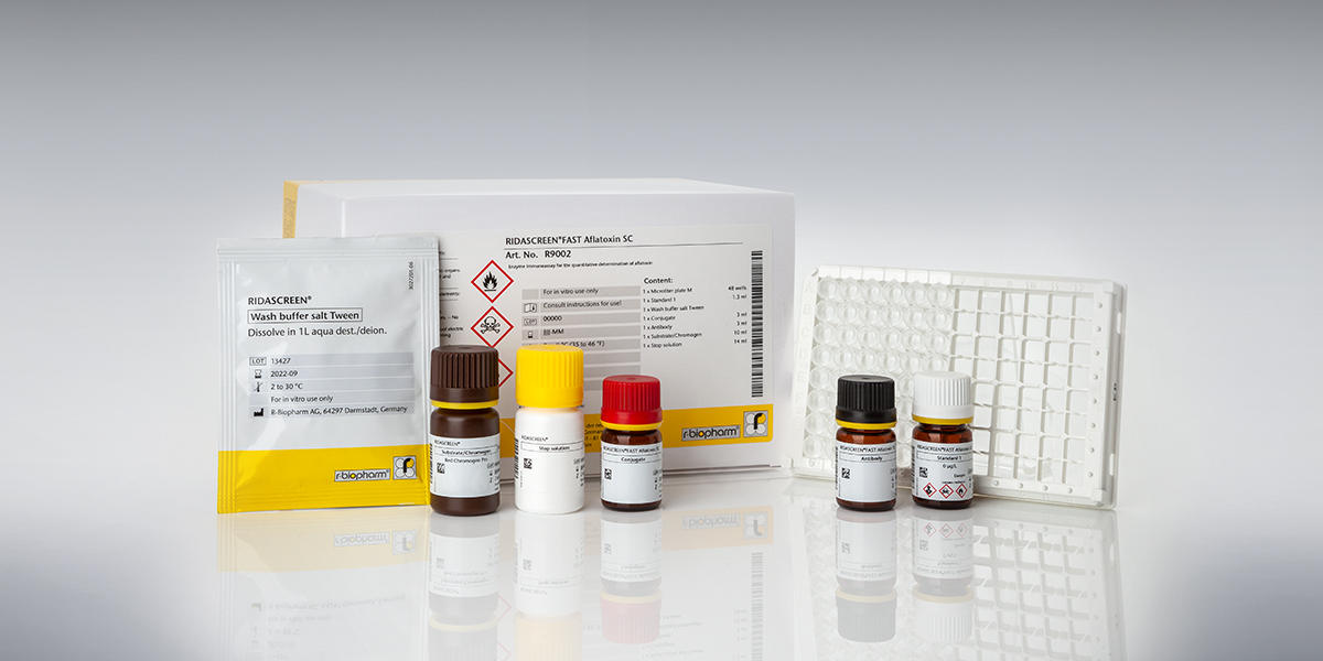 RIDASCREEN FAST Aflatoxin SC - Food Diagnostics
